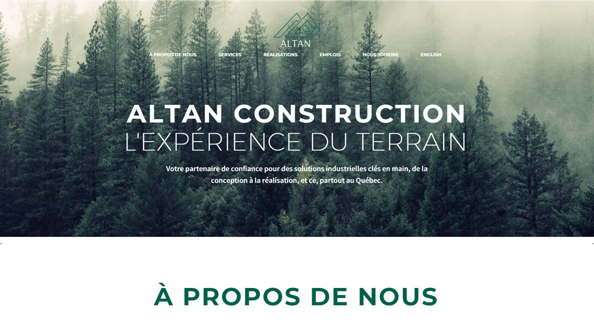 Altan Construction Industrielle